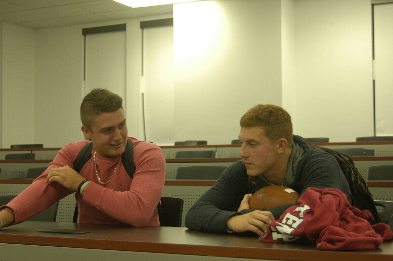 Where football meets friendship: a Q&A with Lehigh's quarterback tandem ...
