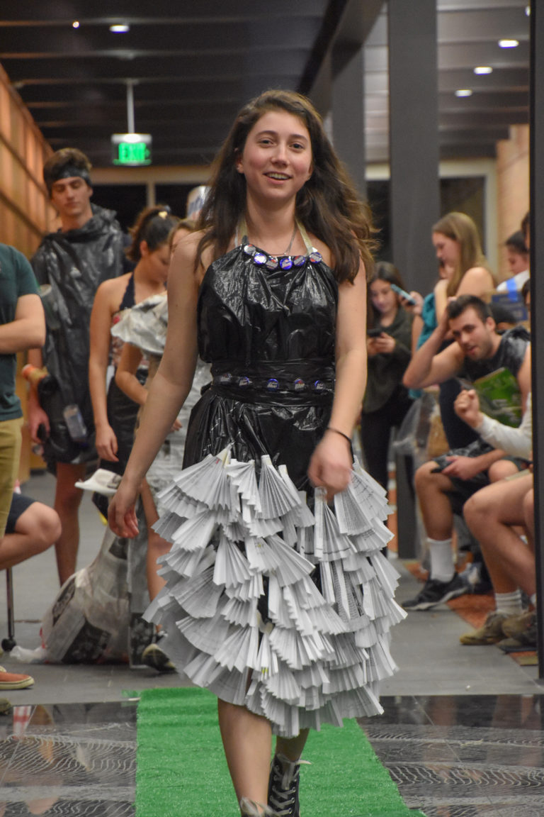 Students Get Creative at Eco Reps' Trashion Show - The Brown and White