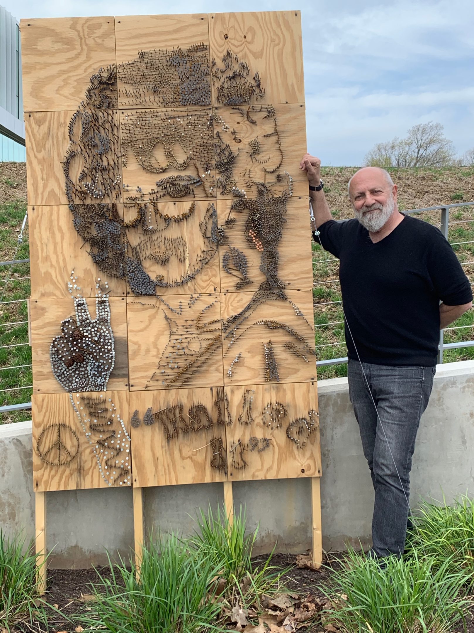 Students collaborate on nail art of Viscardi's portrait - The Brown and ...