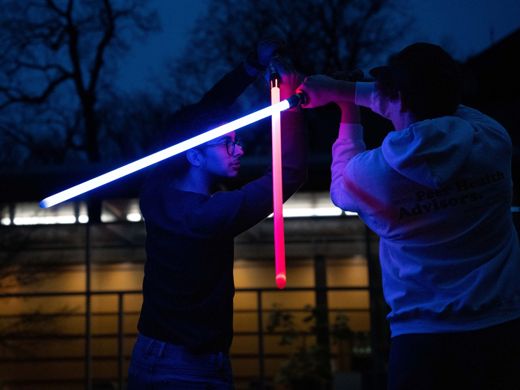 The force is with the Lehigh Lightsaber Club - The Brown and White