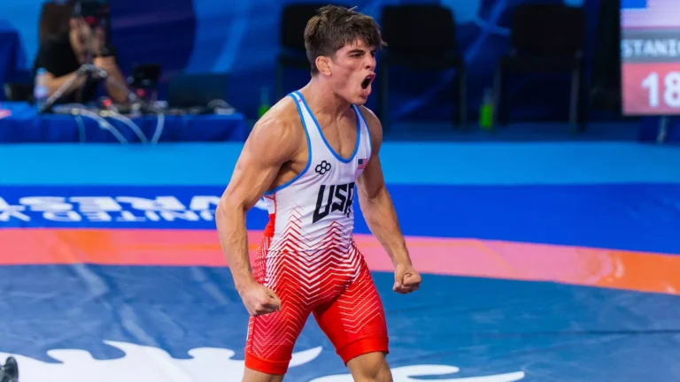 World finalist wrestler Luke Stanich takes down a gold medal - The ...