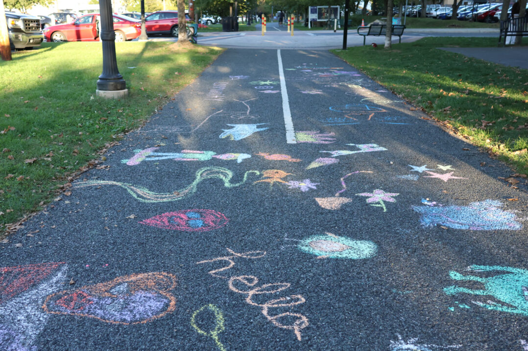 Photo Gallery: Chalk and Talk event brings color, community to the ...