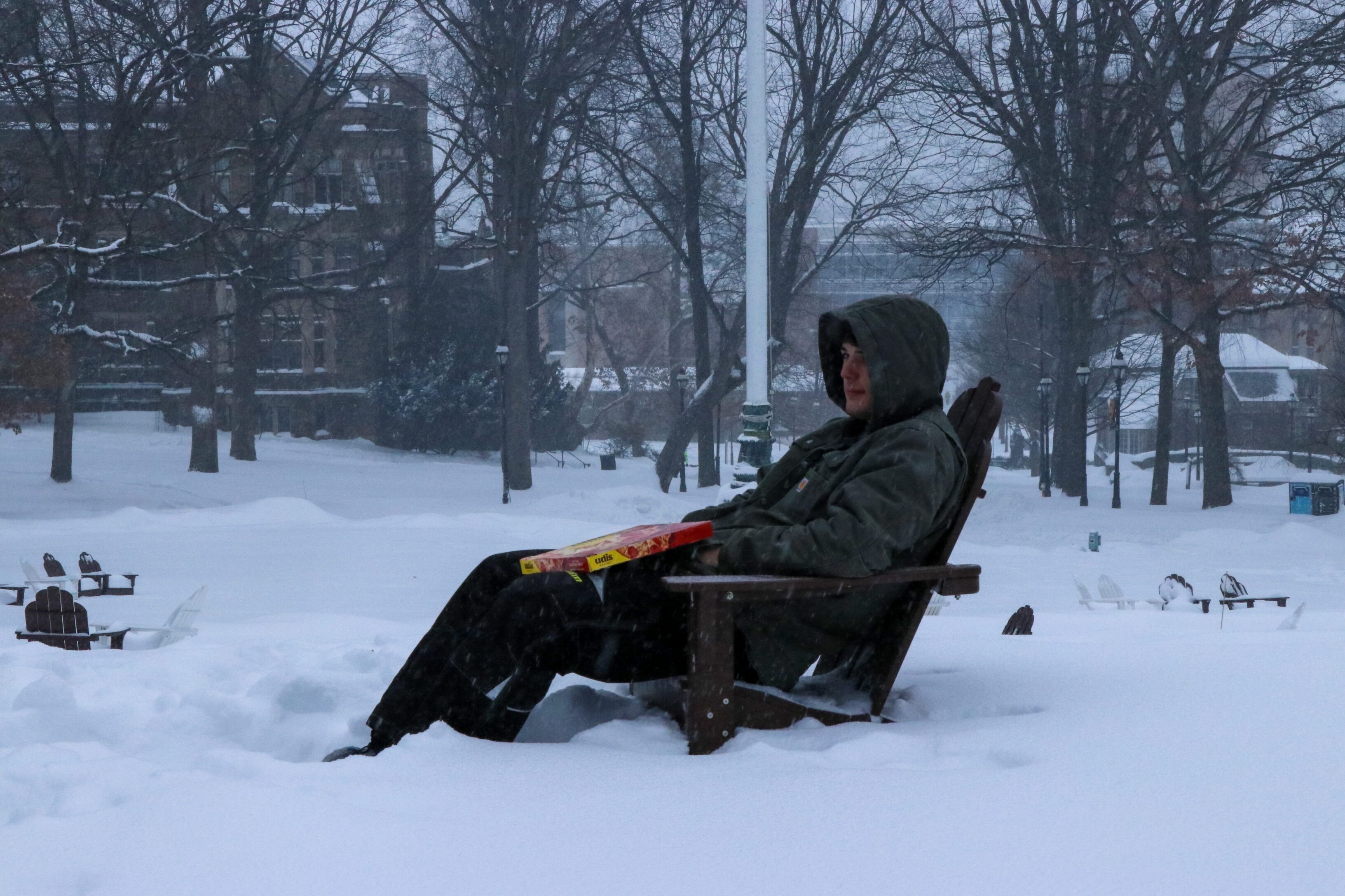 Photo Gallery: Heavy snow submerges Lehigh's campus - The Brown and White
