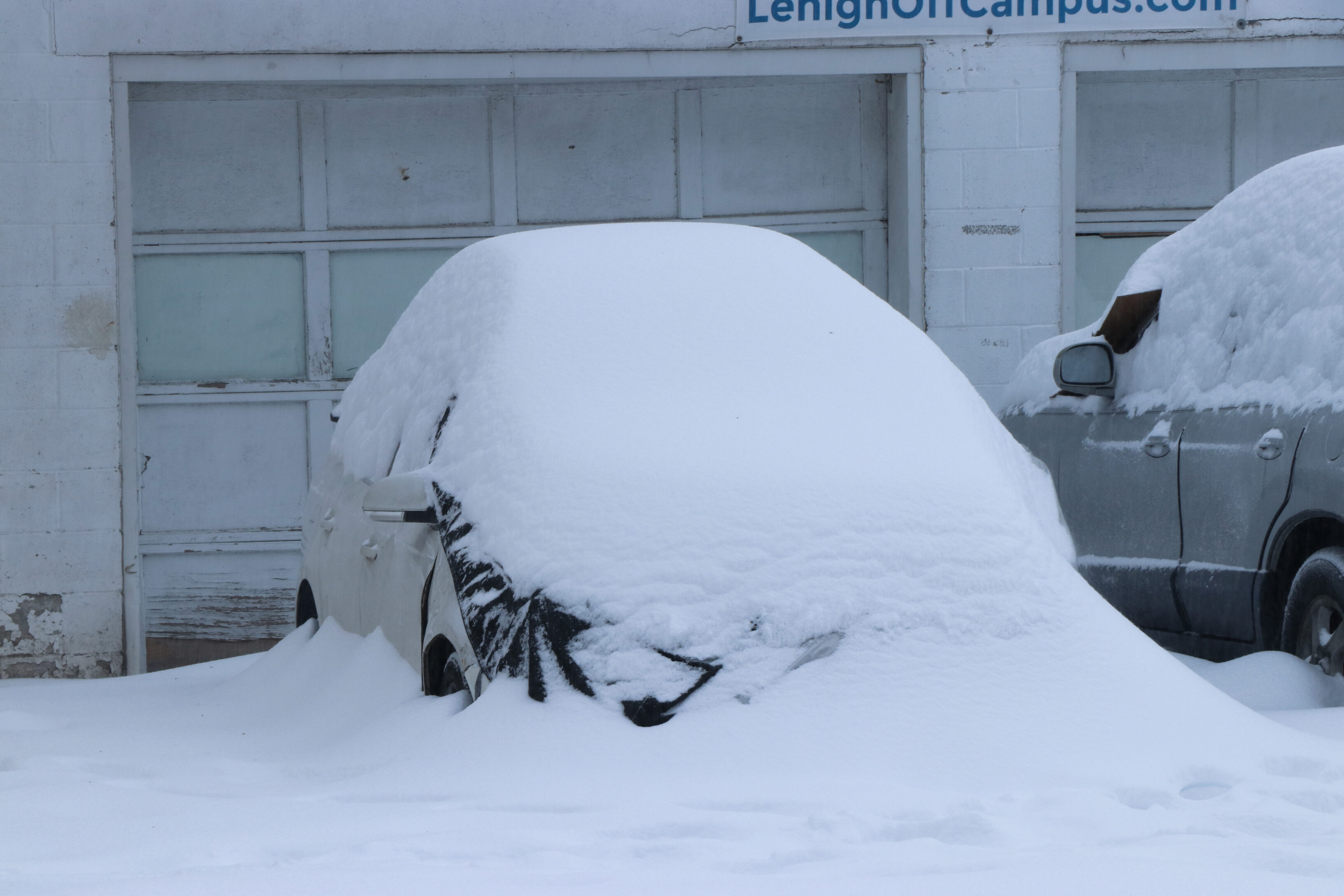 Photo Gallery: Heavy snow submerges Lehigh's campus - The Brown and White