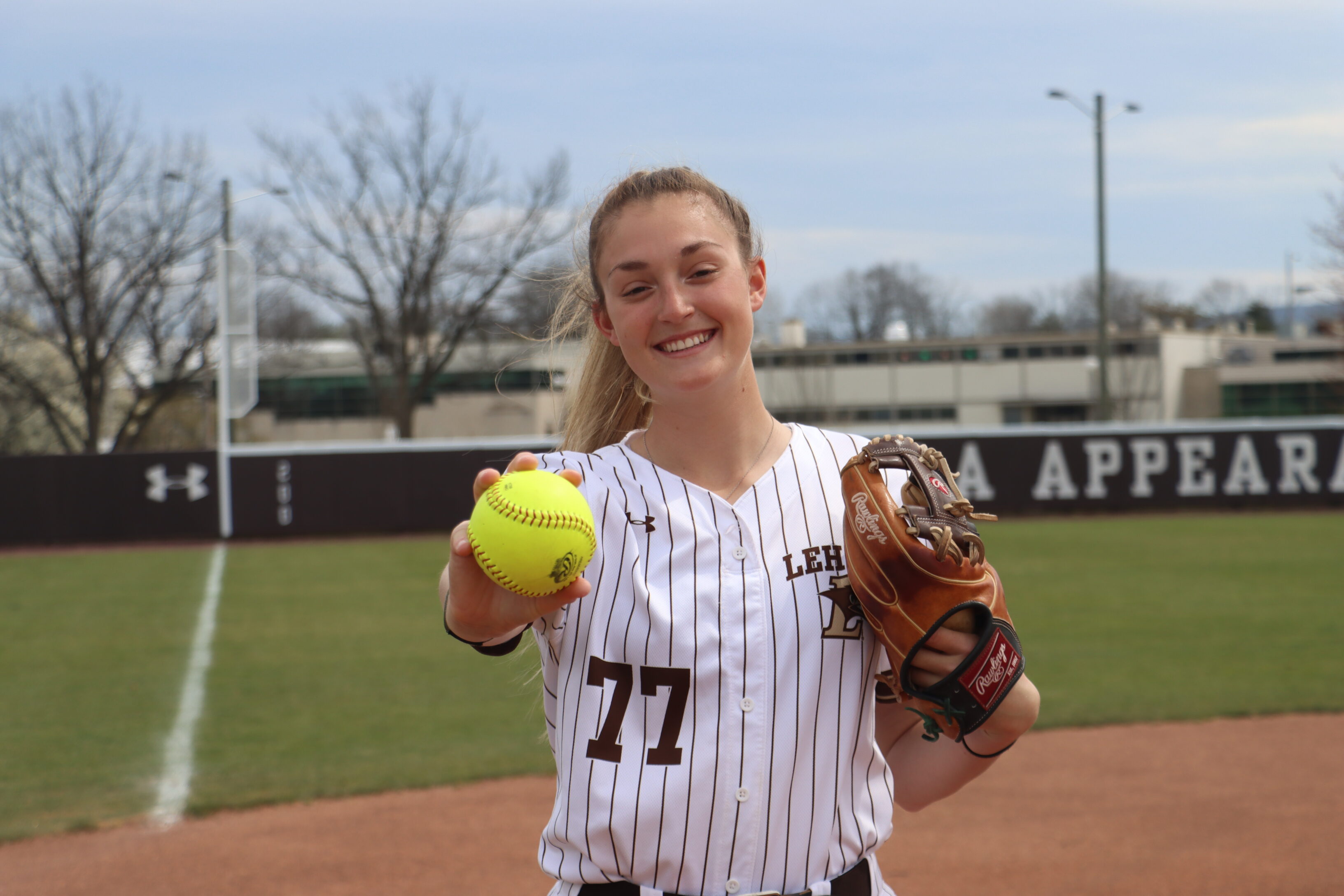 Holly Lovett energizes the Lehigh softball team - The Brown and White