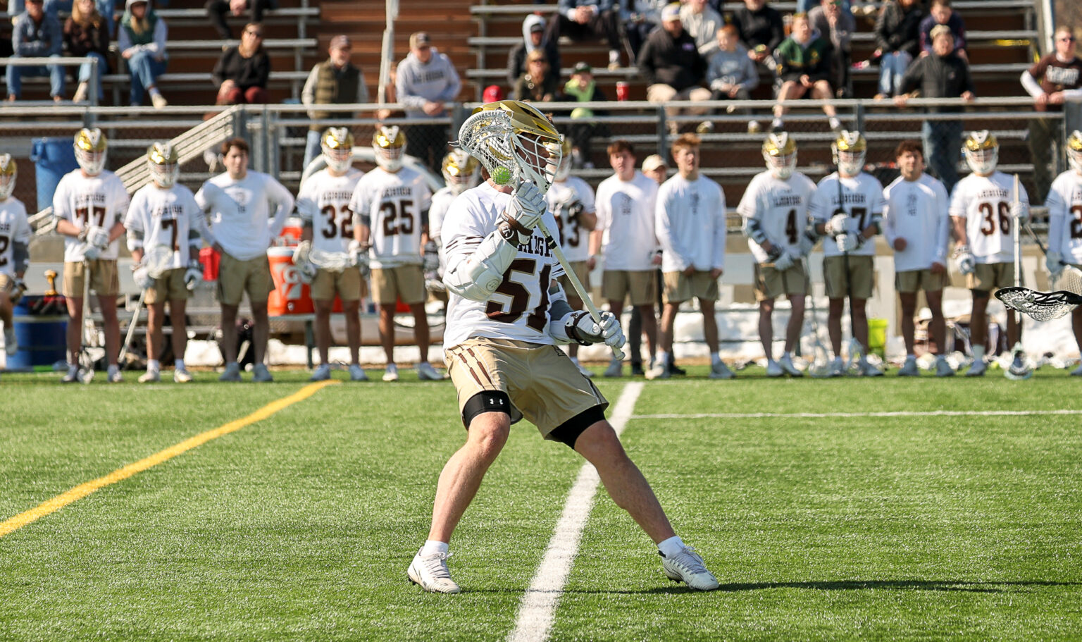 Finn Morgan leads the men's lacrosse team - The Brown and White